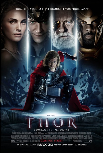 Aktüel Thor (2011) 35 cm x 50 cm Afiş – Poster Wrongmıst