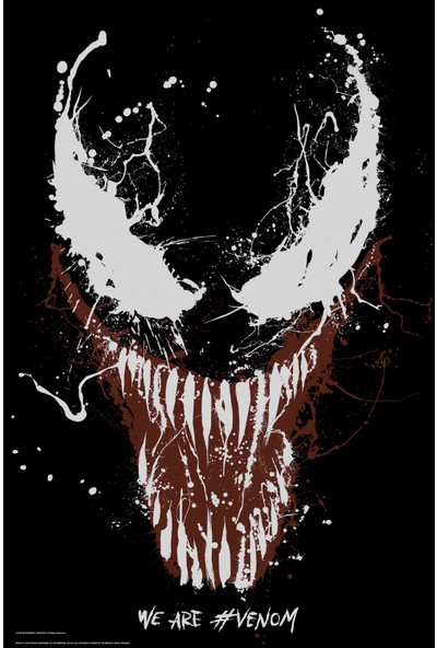Venom (2018) 35 cm x 50 cm Afiş – Poster Denıstorı