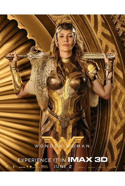 Aktüel Wonder Woman (2017) 35 cm x 50 cm Afiş – Poster Calculatr