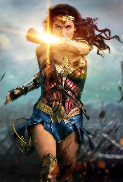 Aktüel Wonder Woman (2017) 35 cm x 50 cm Afiş – Poster Pıanomans