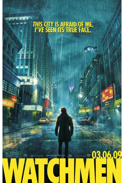 Aktüel Watchmen (2009) 35 cm x 50 cm Afiş – Poster Luckchuck