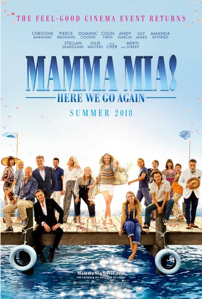 Aktüel Mamma Mia! Here We Go Again (2018) 35 cm x 50 cm Afiş – Poster Jargonsan