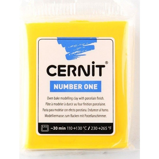 Cernit Number One Polimer Kil 56GR Yellow 56700 Fiyatı