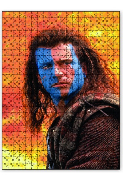 Cakapuzzle William Wallace Mel Gibson 120 Parça Puzzle Yapboz Mdf (Ahşap) Cakapuzzle William Wallace Mel Gibson 120 Parça Puzzle Yapboz Mdf (Ahşap)