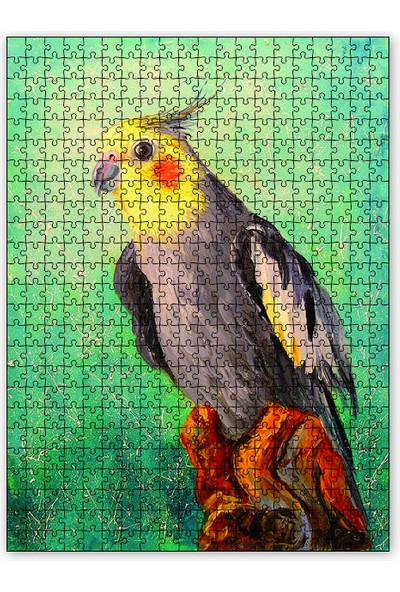 Cakapuzzle Papağan Yağlı Boya 500 Parça Puzzle Yapboz Mdf (Ahşap) Cakapuzzle Papağan Yağlı Boya 500 Parça Puzzle Yapboz Mdf (Ahşap)