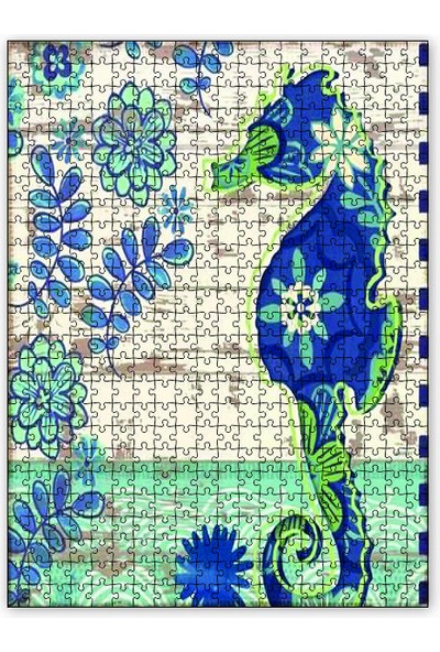 Cakapuzzle Hz.ali Imam Hüsain ve Oğlu Aliakber Görseli 120 Parça Puzzle Yapboz Mdf (Ahşap)