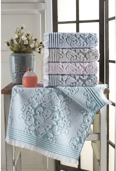 Regule 4'lü 50X90 cm El ve Yüz Havlu Seti