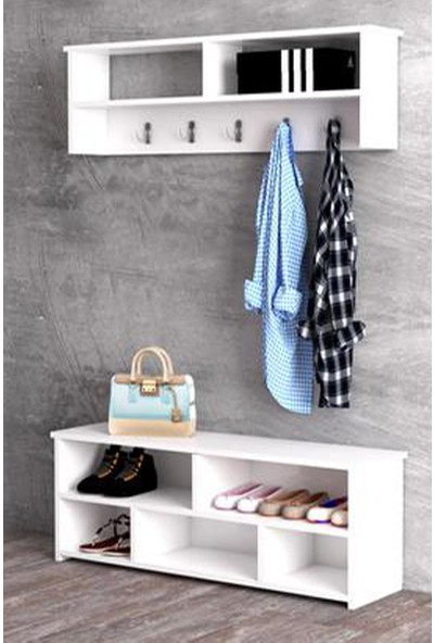 Karnaval Home Karnaval Beyaz Renkli Dekoratif Modern Ayakkabılık Duvar Askısı Vestiyer Pormanto Karnaval Home Karnaval Beyaz Renkli Dekoratif Modern Ayakkabılık Duvar Askısı Vestiyer Pormanto