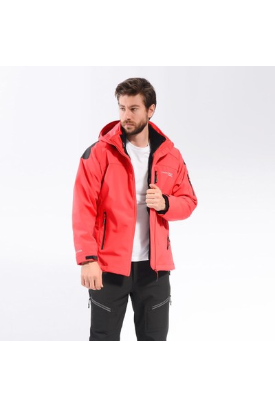 Freecamp 3in1 Softshell Erkek Ceket-Kırmızı Freecamp 3in1 Softshell Erkek Ceket-Kırmızı