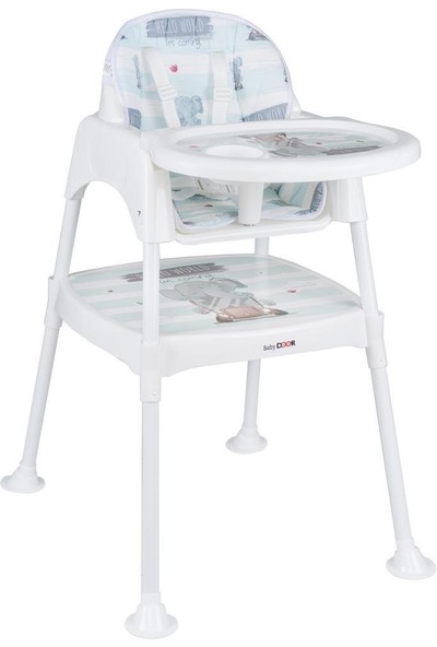 Baby Door Babydoor & Mama Filli Çalışma Masalı Pedli Mama Sandalyesi 3in 1 Baby Door Babydoor & Mama Filli Çalışma Masalı Pedli Mama Sandalyesi 3in 1