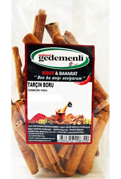Gedemenli Tarçın Boru 500 gr