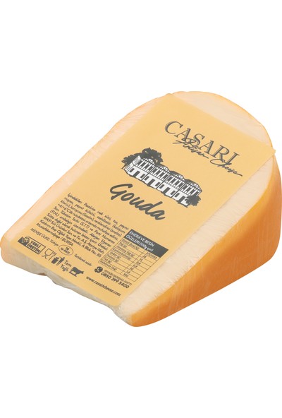 Katkısız Sepeti Tam Yağlı Sert Gouda Peyniri 200 gr Katkısız Sepeti Tam Yağlı Sert Gouda Peyniri 200 gr