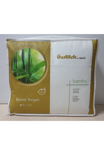 Özdilek Bambu Bebek Yorganı 95 x 145 cm Özdilek Bambu Bebek Yorganı 95 x 145 cm