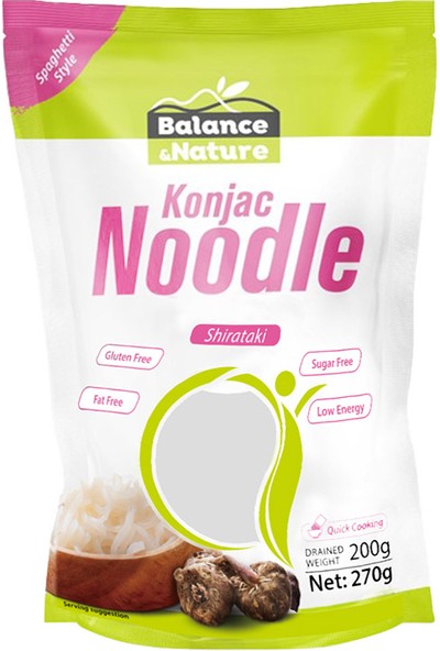 Balance Nature Konjac Noodle 270 gr x 6 Balance Nature Konjac Noodle 270 gr x 6