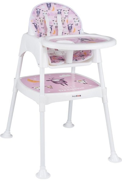 Baby Door Babydoor & Mama Kuzu Çalışma Masalı Pedli Mama Sandalyesi 3 In 1 Baby Door Babydoor & Mama Kuzu Çalışma Masalı Pedli Mama Sandalyesi 3 In 1