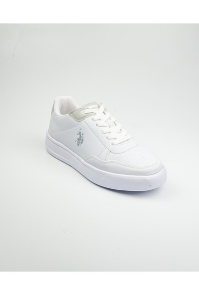 U.S. Polo Assn. U. S. Polo Assn 101087241 Elta Beyaz Kadın Sneaker Ayakkabı