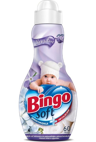 ABC Bingo Soft Konsantre Yumuşatıcı 1440 ml x 9 ABC Bingo Soft Konsantre Yumuşatıcı 1440 ml x 9