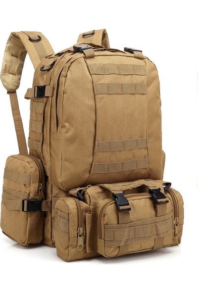 Aokali 50L Büyük Kapasiteli Seyahat Açık Yürüyüş Omuz Çantası