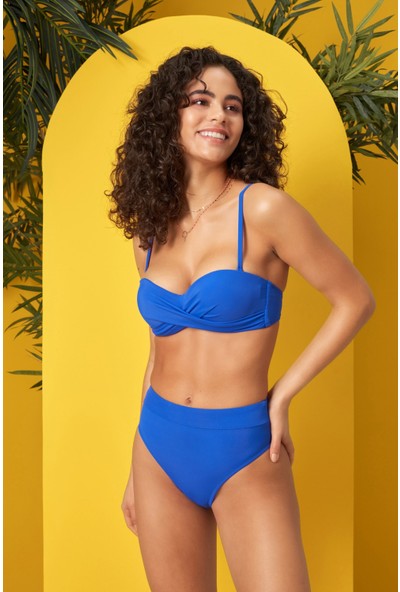 No Gossip Yüksek Paçalı Bikini Alt 219201