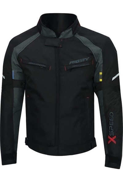 Prosev Xspeed 4 Mevsimlik Motosiklet Montu Siyah Prosev Xspeed 4 Mevsimlik Motosiklet Montu Siyah