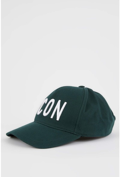 DeFacto Kadın İcon Nakışlı Cap Şapka W8959AZ22SM