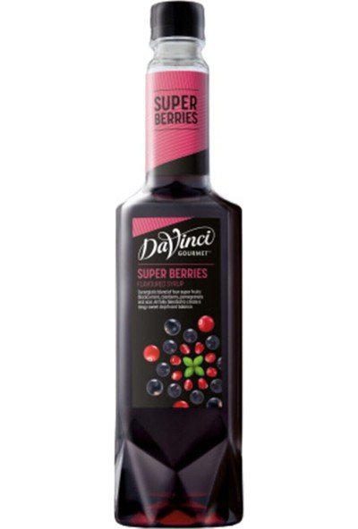 DaVinci Gourmet Kırmızı Meyve Aromalı Şurup 750 ml