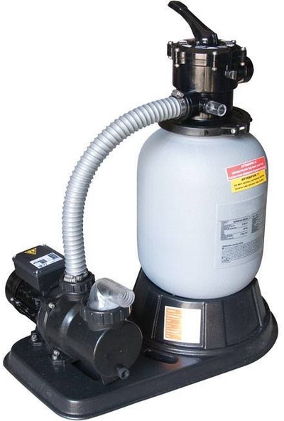 Gemaş Ikarus Ø 500 mm Plastik Kum Filtresiyle, Pompa 3/4 Hp, Mono - Micro Filtrasyon Ünitesi