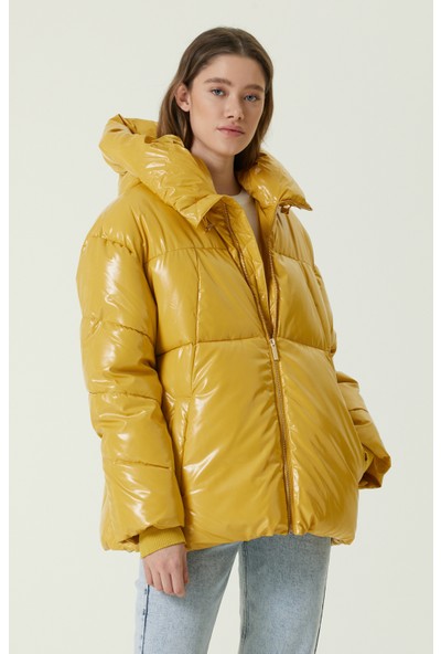 Network Regular Fit Sarı Puff Mont Network Regular Fit Sarı Puff Mont