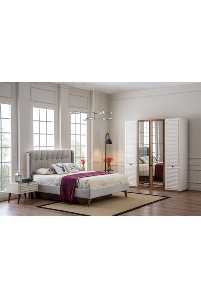 Doressa Vron Ett 4 Kapaklı Yatak Odası Takımı