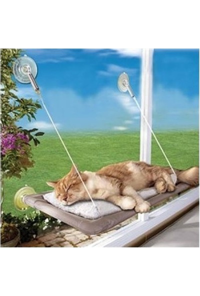 Aloopratik Cama Asılan Kedi Yatağı (20 Kilo) Çok Renkli