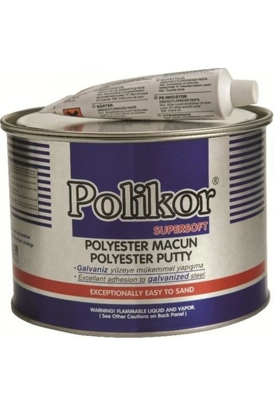Polikor Süper Soft Polyester Macun 2700 gr Polikor Süper Soft Polyester Macun 2700 gr