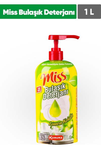 Bulaşık Deterjanı Limonlu 1 L Bulaşık Deterjanı Limonlu 1 L
