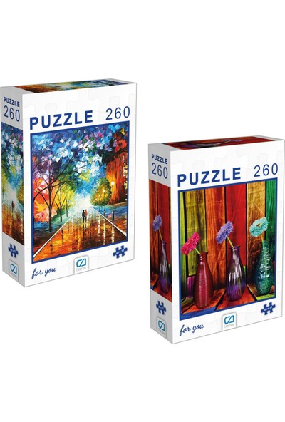 Ca Games 2'li Puzzle Set 01 260X2