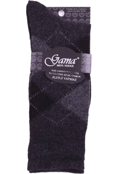 Gama Yün Çorap 371 | Antrasit