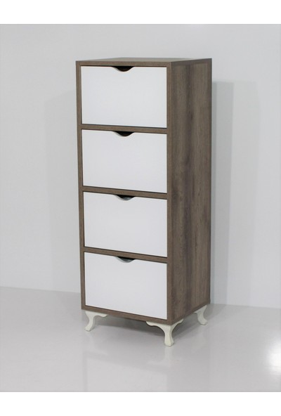 Mobilya Sarayı Ahşap Çekmeceli Kiler Dolabı