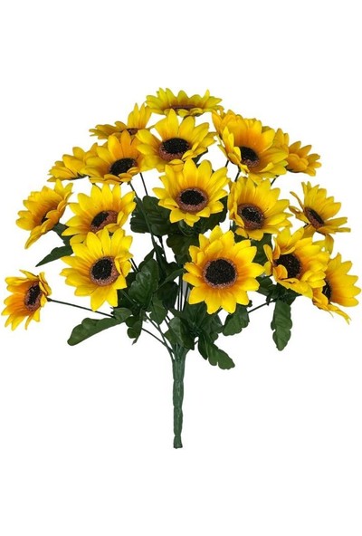 Nettenevime Yapay Çiçek Ay Çiçeği Büyük Demet 18 Dallı 35CM Nettenevime Yapay Çiçek Ay Çiçeği Büyük Demet 18 Dallı 35CM