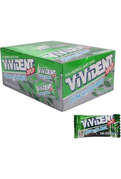 Vivident Tekli Yeşil Nane 230 Adet