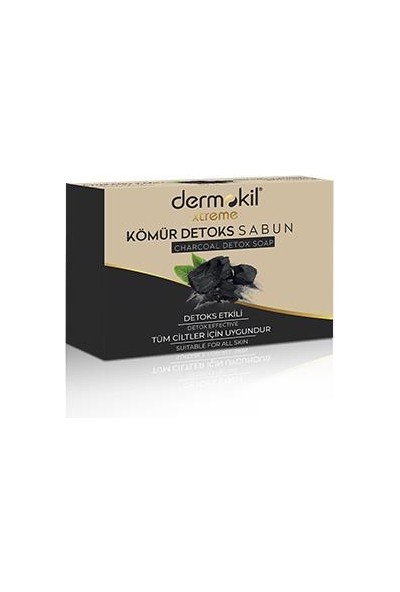 Dermokil Sabun 100 G - Kömürlü Detoks
