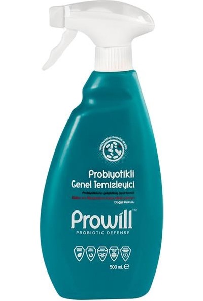 Prowill Probiyotikli Genel Temizleyici 500 ml Prowill Probiyotikli Genel Temizleyici 500 ml