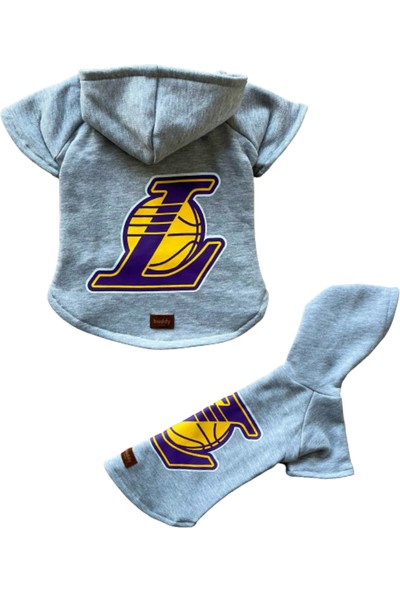 Buddy Store Kedi Köpek Kıyafeti & Elbisesi Kolsuz Model Los. Lakers