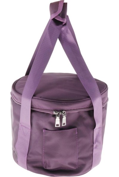 Perfk 12 Inç Taşınabilir Kristal Şarkı Kase Taşıma Çantası Seyahat Çantası Mor Taşıma (Yurt Dışından)