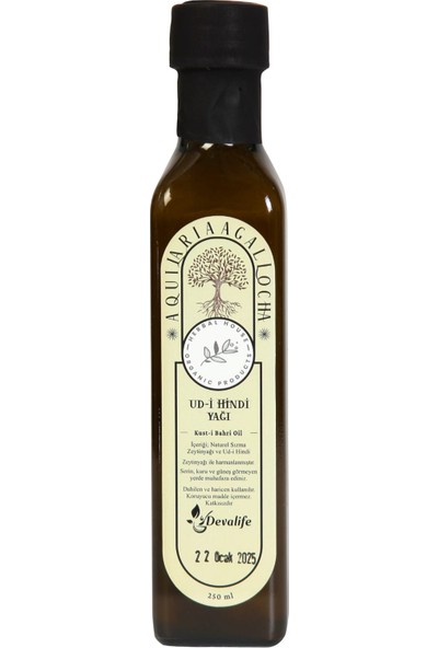Altınkoza A ltınkoza Organic Udi Hindi Yağı -250 ml