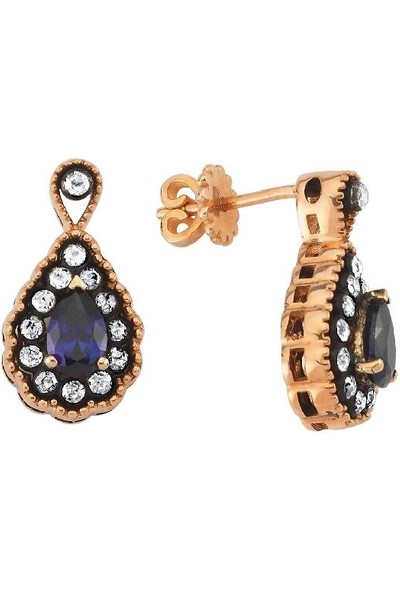 Altınbaş Altınbaş Elmas Safir Küpe