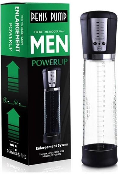 Sens Men Powerup Şarjlı Tam Otomatik 5 Hız Modlu Penis Pompası Sens Men Powerup Şarjlı Tam Otomatik 5 Hız Modlu Penis Pompası