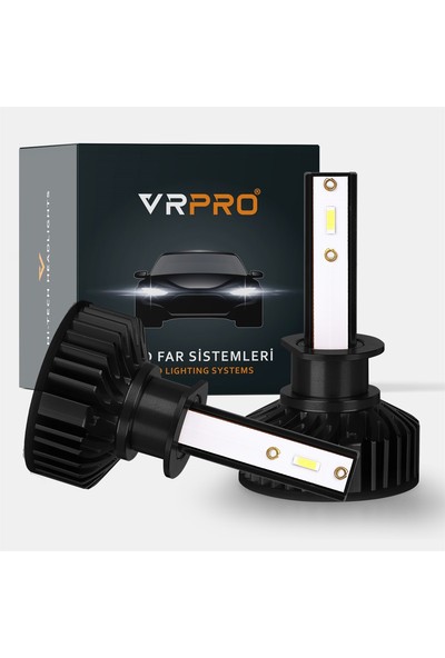 VRPRO F2 Mini Slim LED Xenon Far Ampulü Csp Çip | H27 VRPRO F2 Mini Slim LED Xenon Far Ampulü Csp Çip | H27