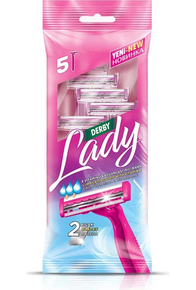Derby Tıraş Bıçağı 5'li Poşet Lady 8690885222721 Tıraş Bıçağı Derby Tıraş Bıçağı 5'li Poşet Lady 8690885222721 Tıraş Bıçağı