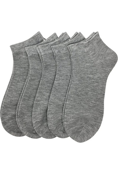 Potin 5’li Bayan Düz Patik Çorap