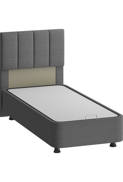 Mobpazar Capella Baza+Başlık Seti 100X200 cm Tek Kişilik Mobpazar Capella Baza+Başlık Seti 100X200 cm Tek Kişilik