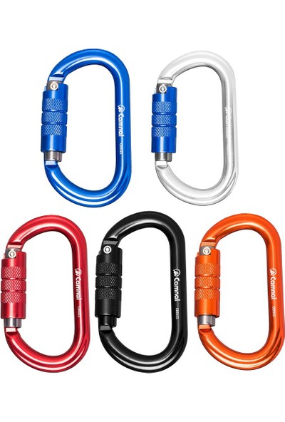 Homyl 5 Adet 25KN Alüminyum Tırmanma Karabina D Tipi Otomatik Kilitleme Renkli (Yurt Dışından) Homyl 5 Adet 25KN Alüminyum Tırmanma Karabina D Tipi Otomatik Kilitleme Renkli (Yurt Dışından)