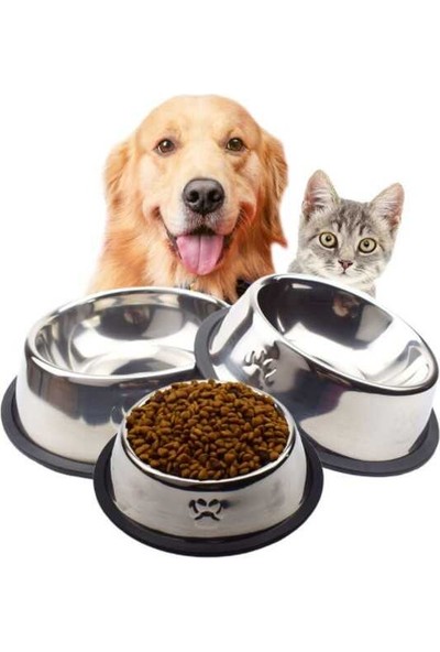 En Uygun Ürün Paslanmaz Çelik Metal Mama Kabı 18 Cm. En Uygun Ürün Paslanmaz Çelik Metal Mama Kabı 18 Cm.